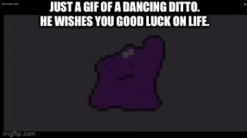 good luck from ditto - Imgflip