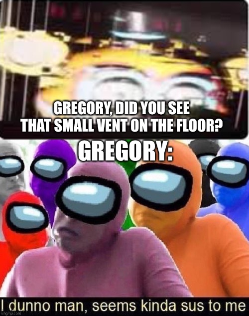 When the security breach is sus - Imgflip