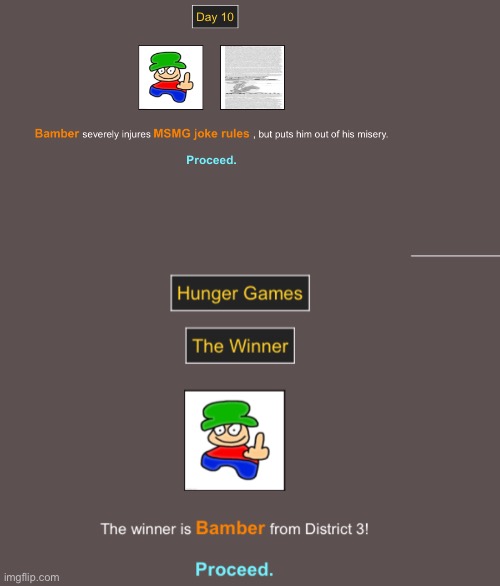 AND THE WINER ISSSS BAMBER - Imgflip