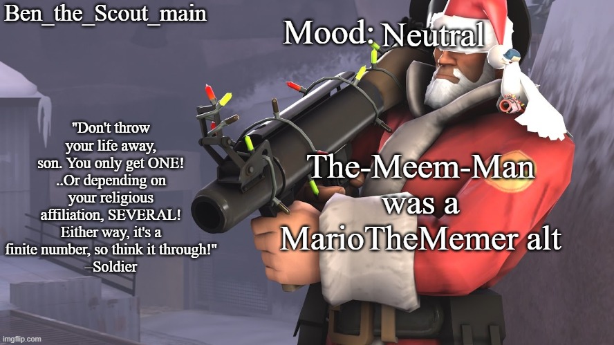 Ben's TF2 Christmas temp - Imgflip