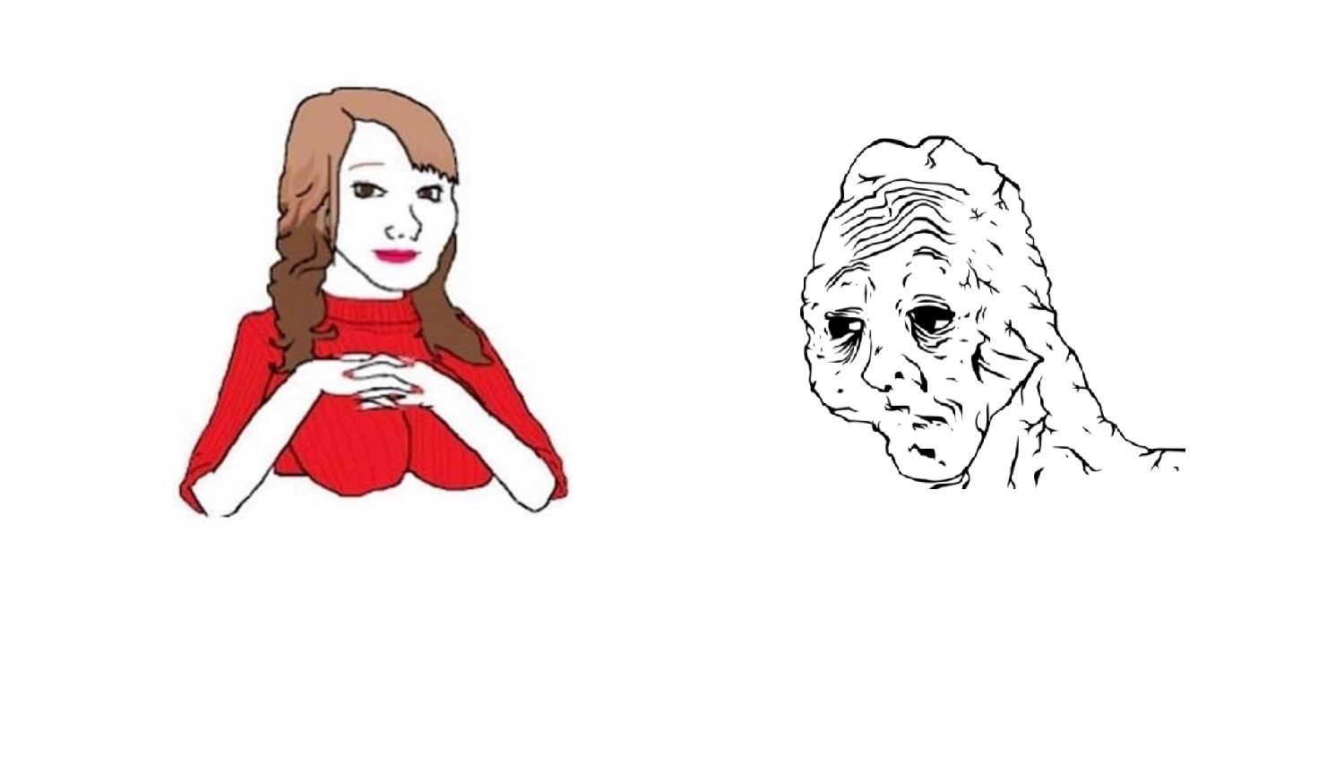 Wojak Yes Honey Blank Template Imgflip