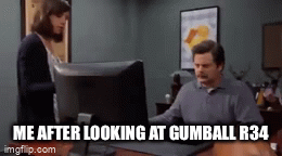 Ron Swanson trash computer - Imgflip