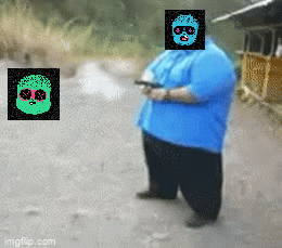 Fat guy shooting - Imgflip