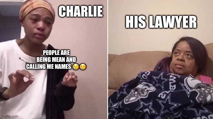 Little Charlie’s having a tantrum - Imgflip