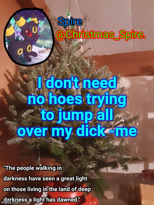 Image tagged in spire christmas announcement template - Imgflip