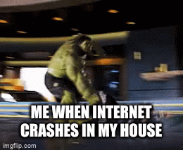 Internet crash - Imgflip