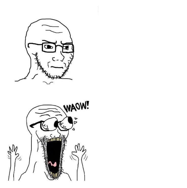 Serious Wow Blank Template Imgflip