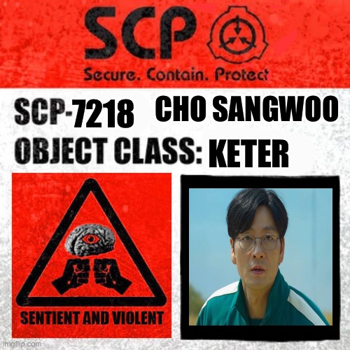 Squid Game SCP - Imgflip