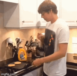 Dog in the dining kitchen - Imgflip