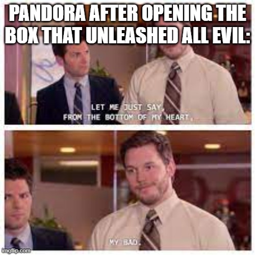 She Was Told Not To Open It Imgflip