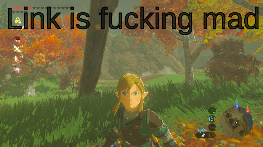 LINK IS FUCKING MAD Blank Template - Imgflip