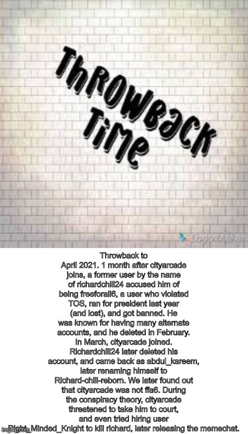 Comment with other ideas for a throwback! - Imgflip