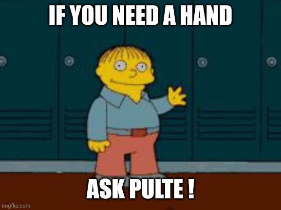 Ralph "I'm helping" Wiggum from The Simpsons - Imgflip