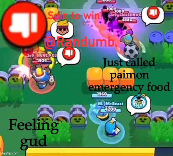 randumb announcement - Imgflip