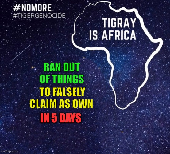 Tigray Is Africa - Imgflip