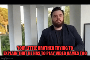 Little bro - Imgflip