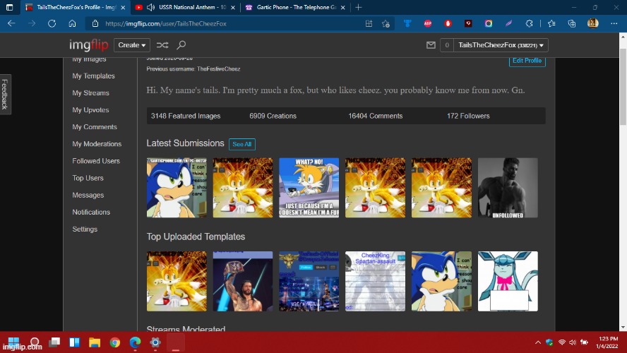 random image of profile - Imgflip