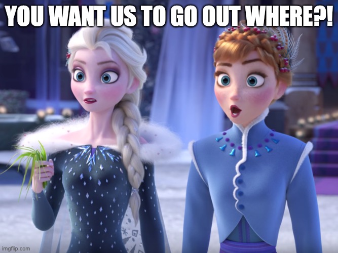 Elsa and Anna SHOCKED! - Imgflip