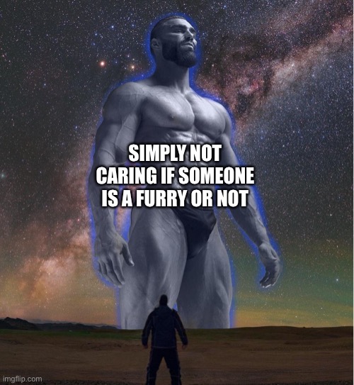 You can have furry OCs while not being a furry by the way - Imgflip