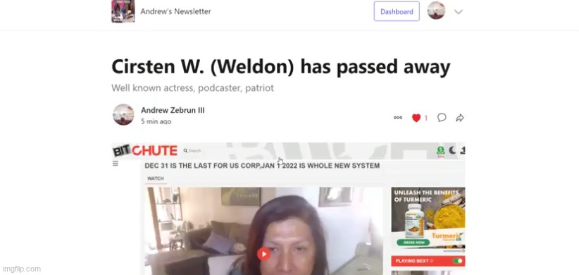 They Got Her! CirstenW. (Weldon) Has Passed Away Here Are Details From ...