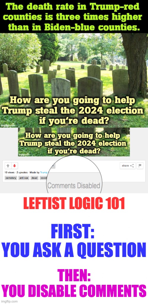 Do Leftist knobs ever think things through? - Imgflip