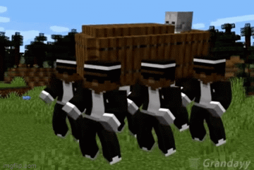 Coffin Dance in minecraft - Imgflip