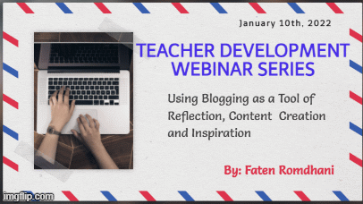 Teacher Development Webinars Series N1 - Imgflip