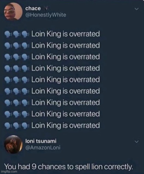 loin king - Imgflip