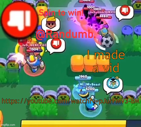 randumb announcement - Imgflip