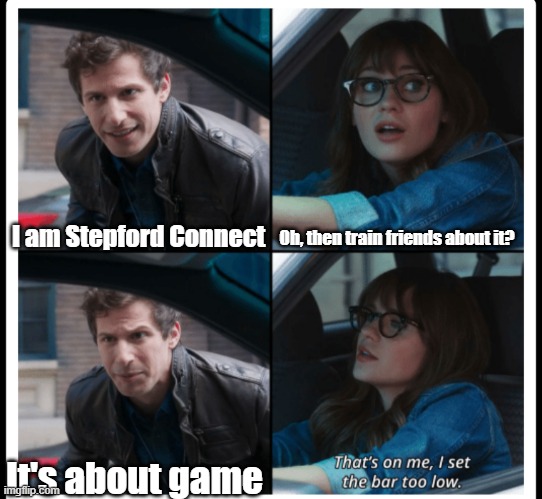 Stepford Connect that train was yard - Imgflip