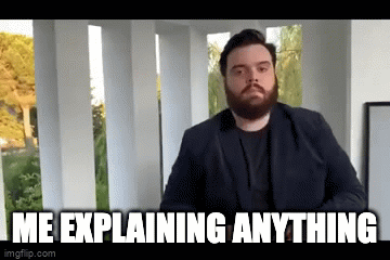 fast guy explaining - Imgflip