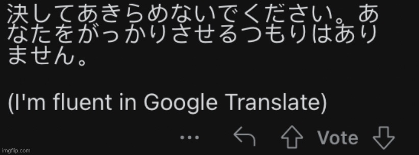 They are fluent in Google translate - Imgflip