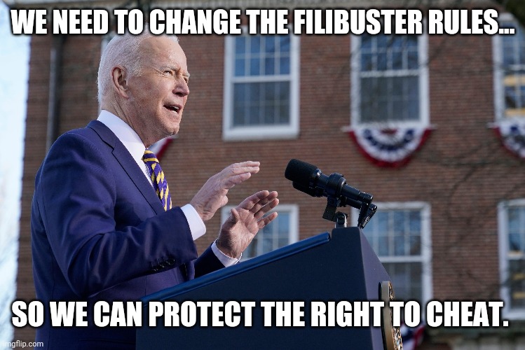 Cheating and stealing. Democrat specialties. - Imgflip