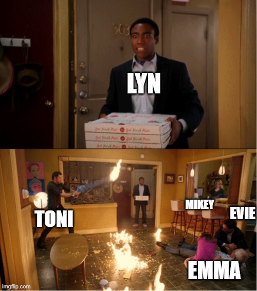 Community Fire Pizza Meme - Imgflip