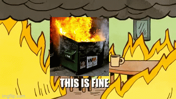 This is fine - Imgflip