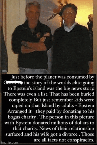 Gates and Epstein - Imgflip