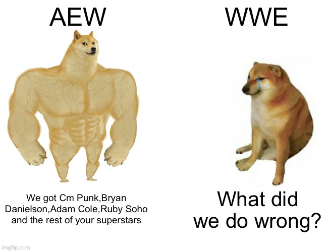 Buff Doge vs. Cheems Meme - Imgflip
