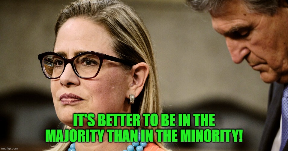 Thank you Manchin, and Sinema - Imgflip