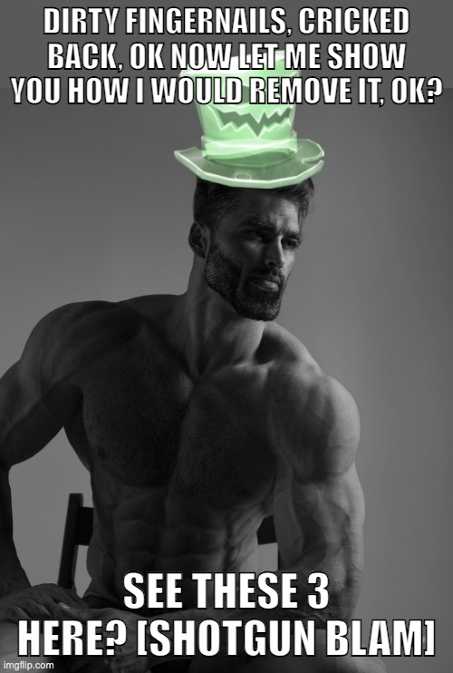 Why yes, scary hat is my best friend - Imgflip