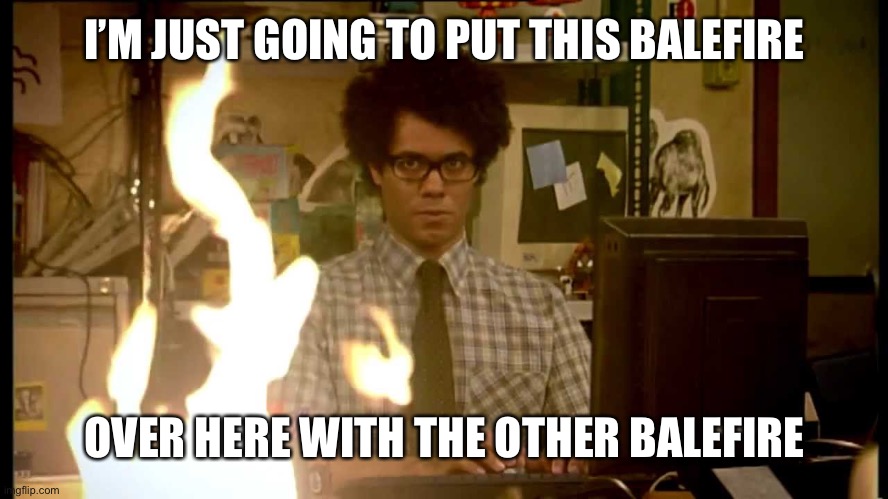 It crowd fire - Imgflip