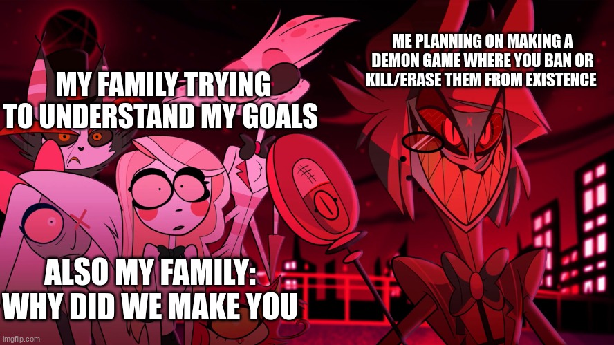 Alastor Hazbin Hmmm Meme