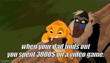 3000$ dollars spent - Imgflip