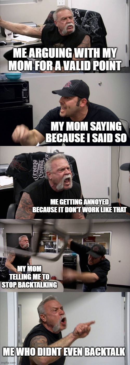 American Chopper Argument Meme - Imgflip