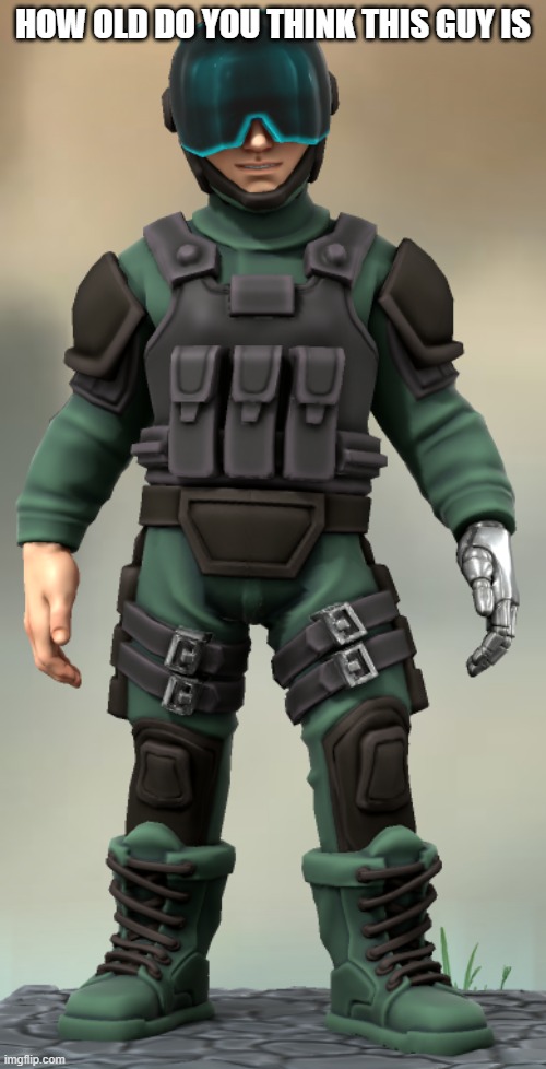 yes, that's a prosthetic arm - Imgflip