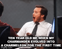 Andy Dwyer Excited - Imgflip