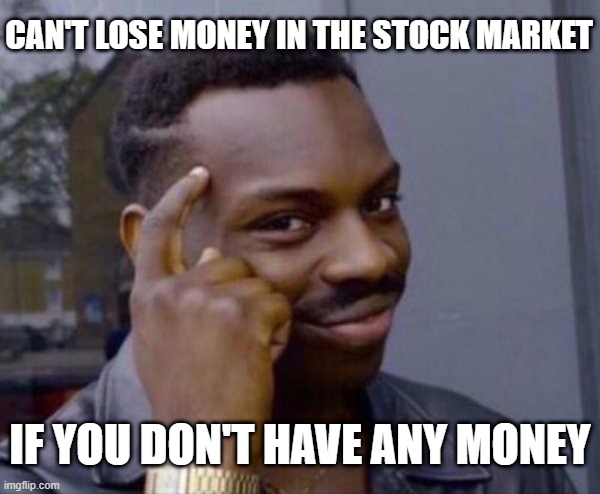 Guy tapping head - Imgflip