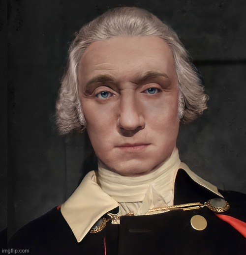 The Real Face of George Washington - Imgflip