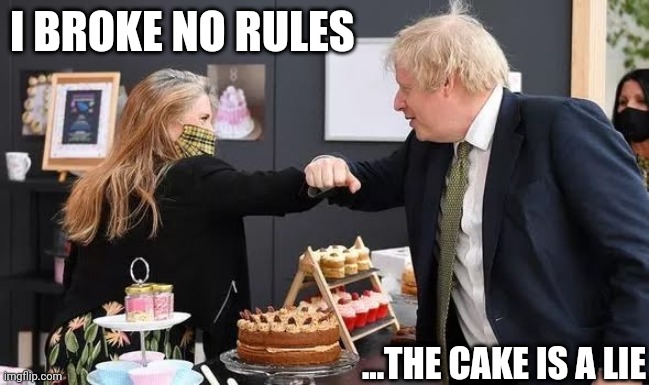 The cake is a lie - Imgflip