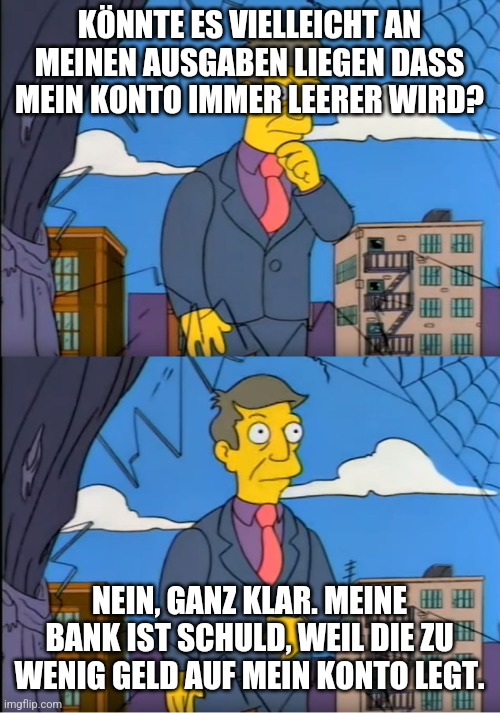 Skinner Out Of Touch - Imgflip