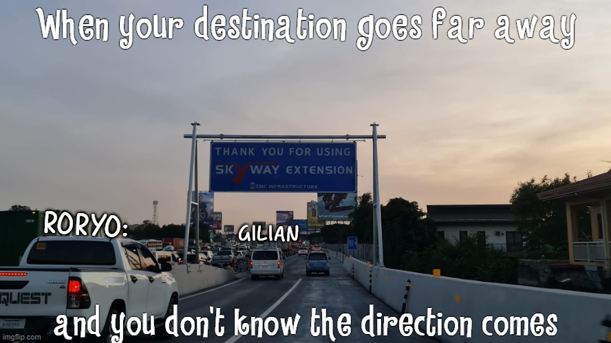 Thank you for using Skyway Extension Meme - Imgflip